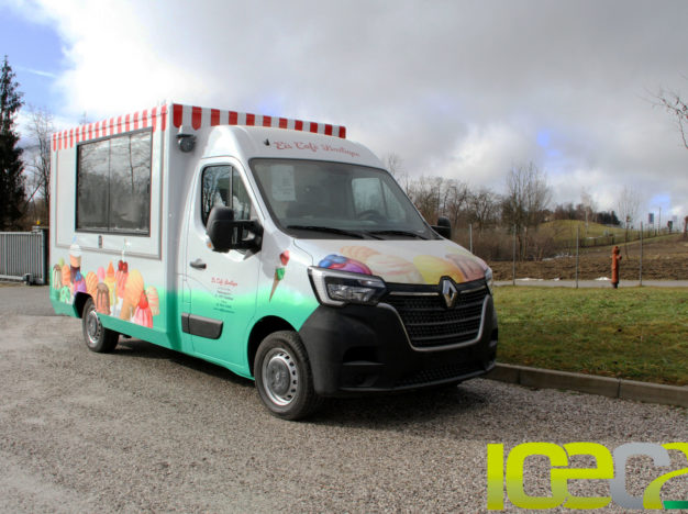 Ice Cream Platform Van - Customised Set ups Icecar Belluno