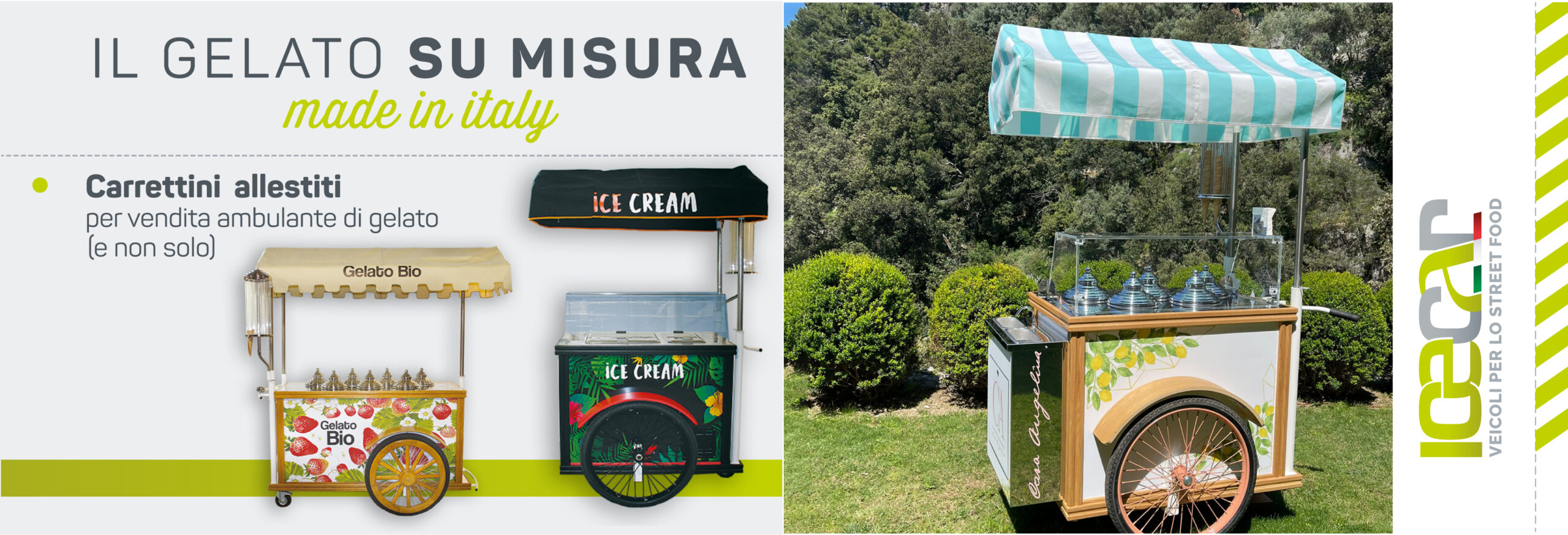 Icecar Street Food Vehicles - Bespoke set ups - Belluno
