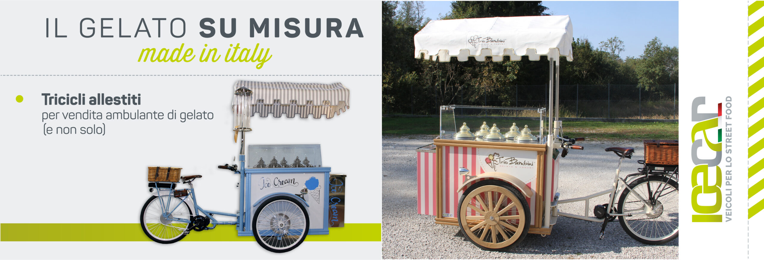 Icecar Street Food Vehicles - Bespoke set ups - Belluno